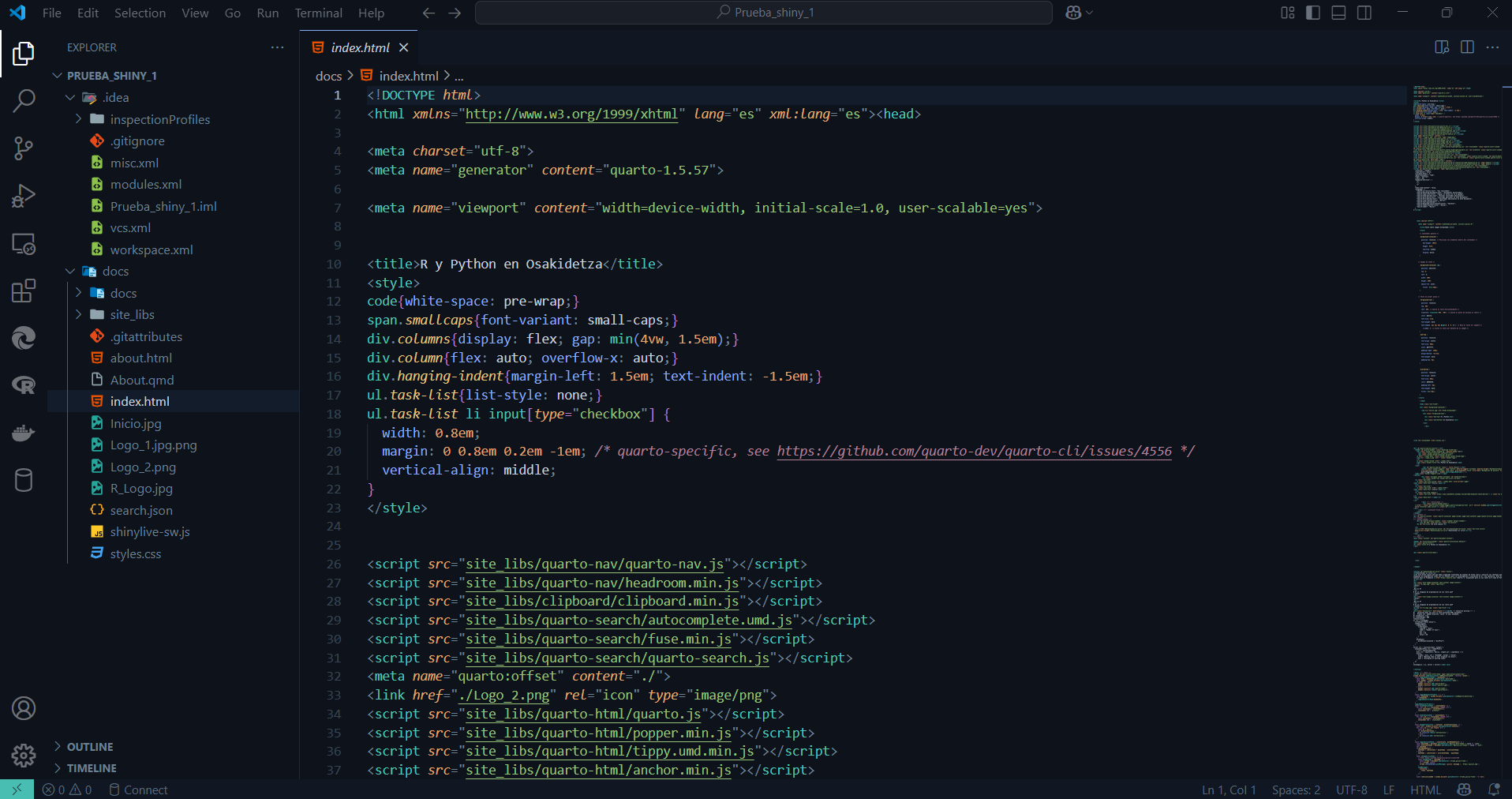 Entornos de Desarrollo Integrado – R y Python en Osakidetza
